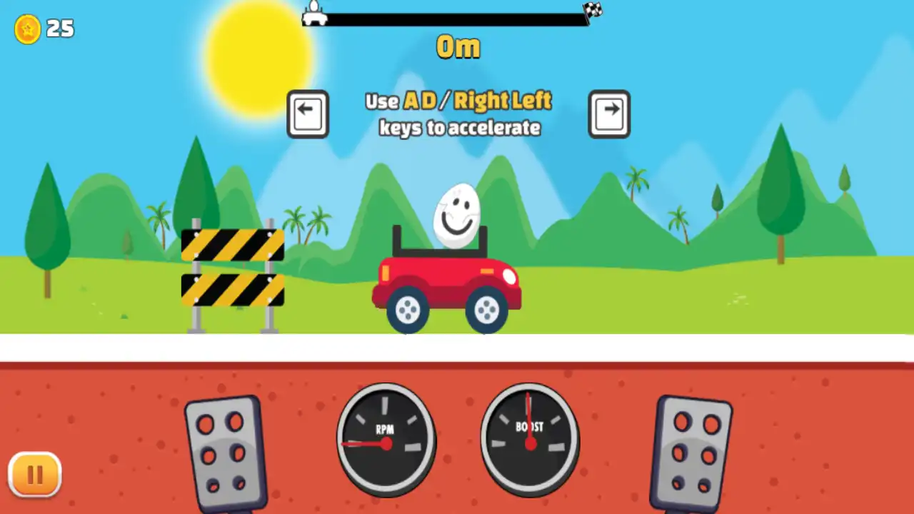 Eggy Car: A Fun and Exciting Driving Game